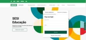 SESI Educação - Portal do Aluno - Portal do Aluno - Cultivando Conhecimento